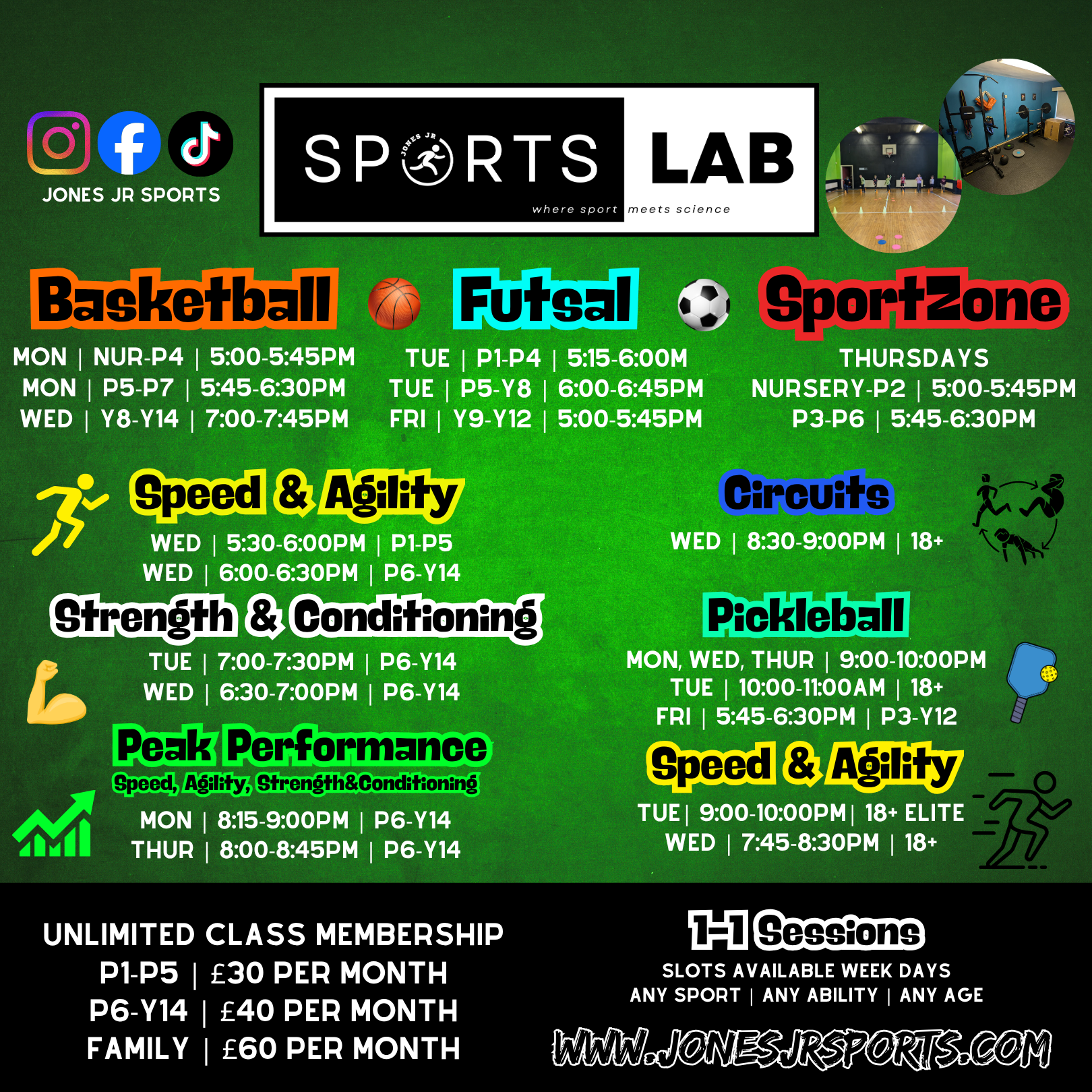 JONES JR Sports